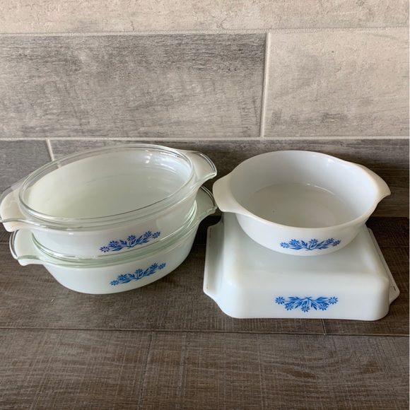 Fire King | Dining | Anchor Hocking Fire King Casserole Dishes With Lid ...